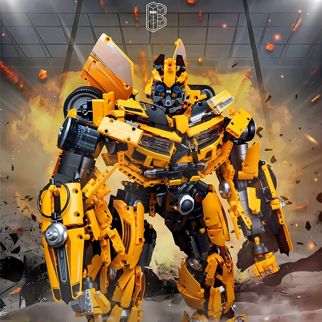 Tongshengju Building Blocks Toy Ramboman Model Mecha 5692 Bricks Set G ...